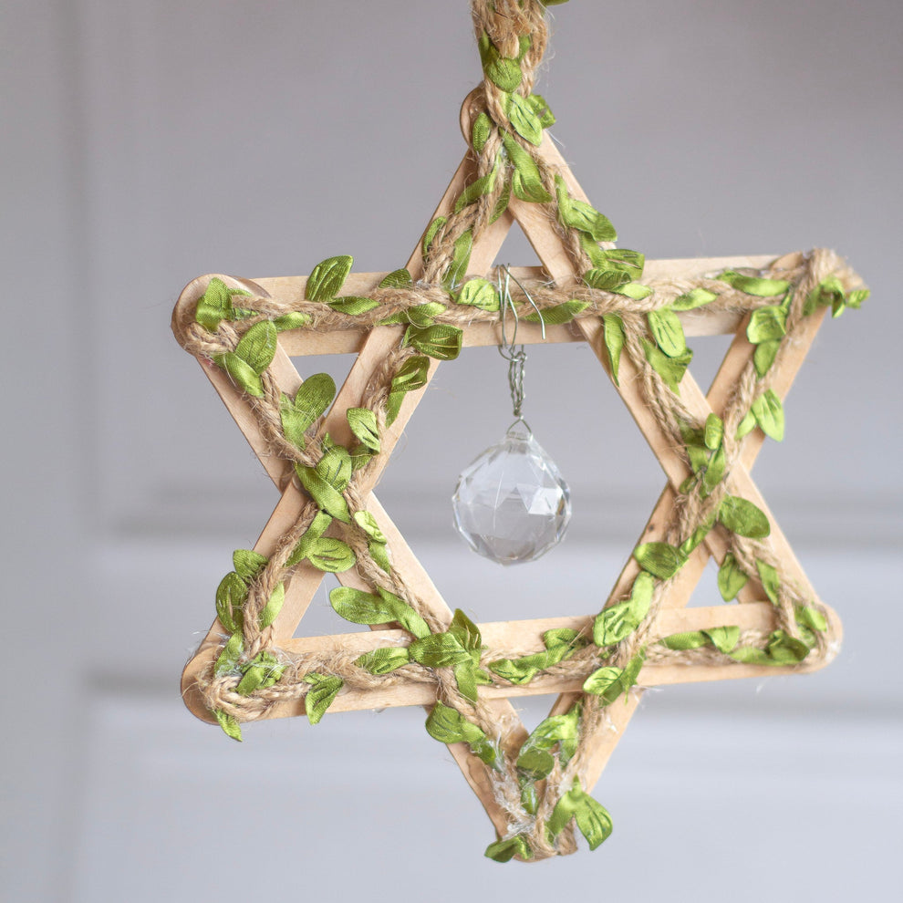 The Kagome crest | Shatkona | Star of David wall hanging | Altar Decor ...