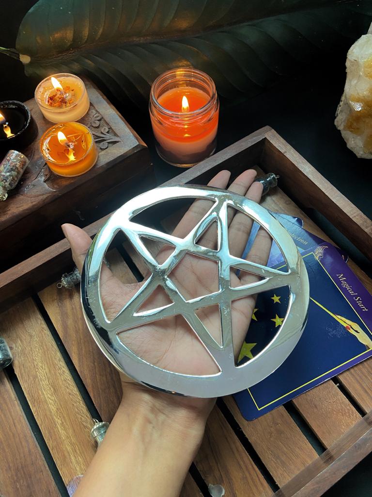 Pentacle Altar Tile | Protection | Represents five Elements – The ...