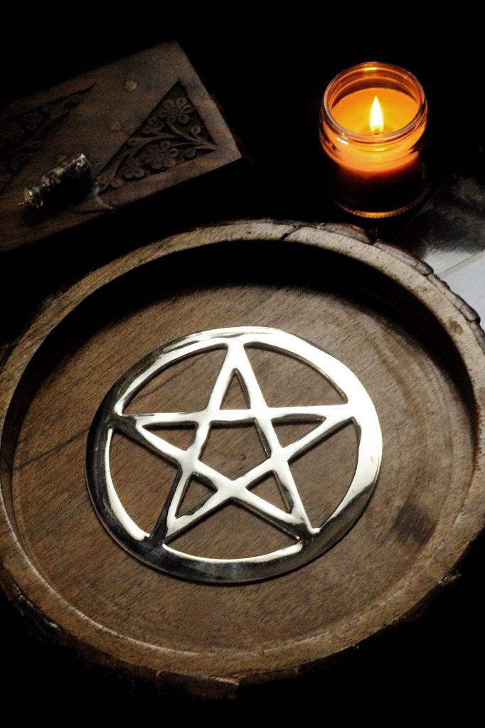 Pentacle Altar Tile | Protection | Represents five Elements – The ...